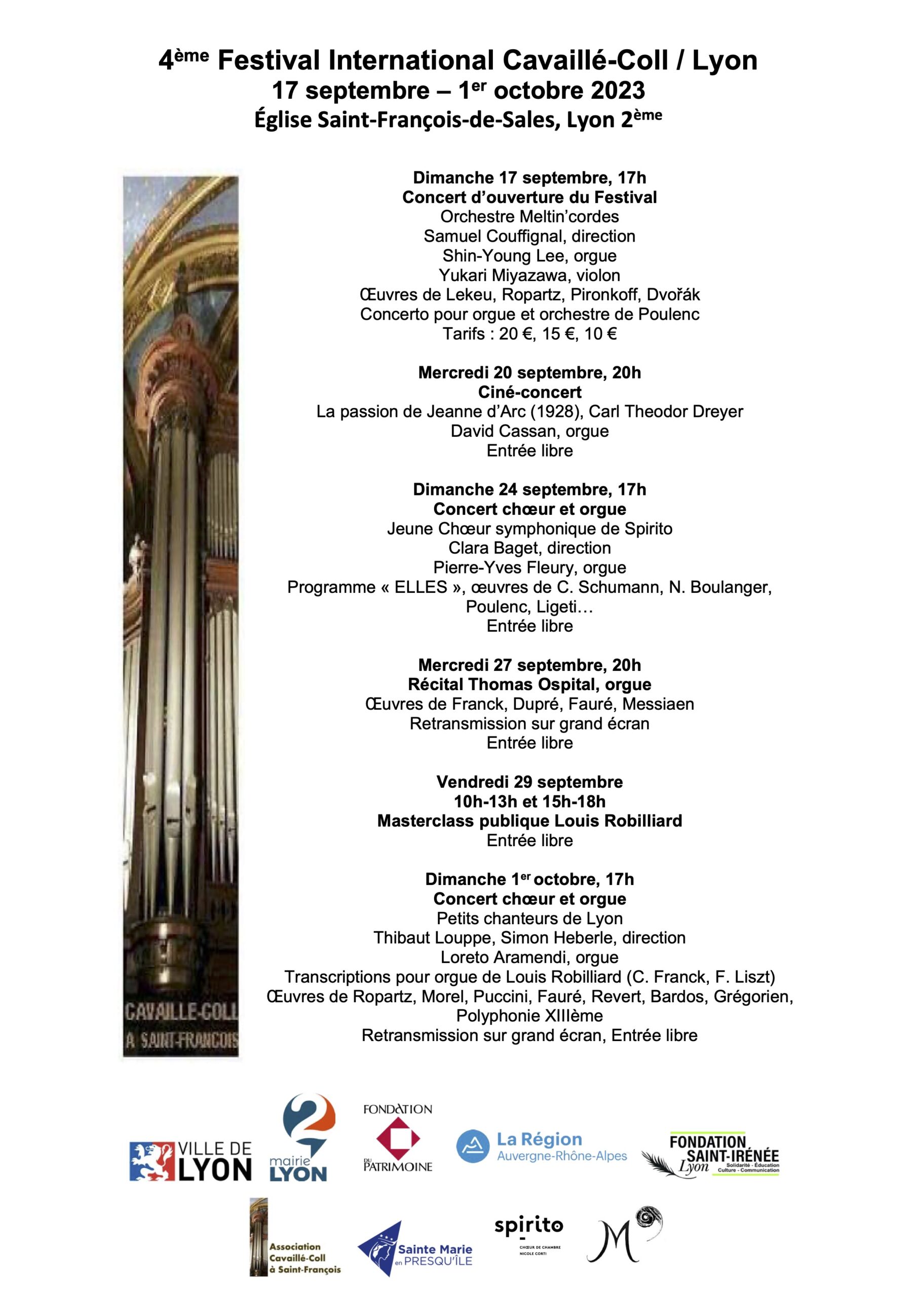 Association Cavaillé-Coll à Saint-François (Lyon, France) -Association ...